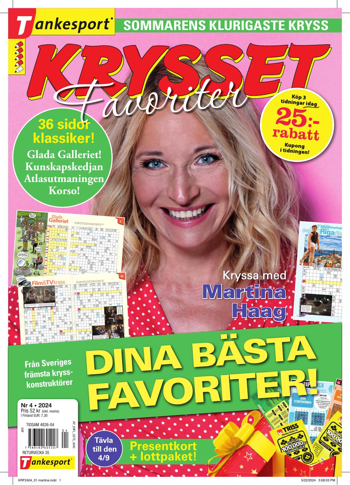 Tankesport - Krysset favoriter | Bildkryss